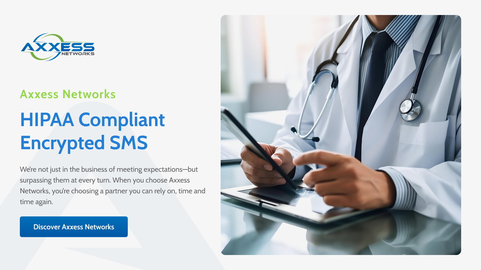 HIPAA-Compliant Encrypted SMS - Axxess Networks